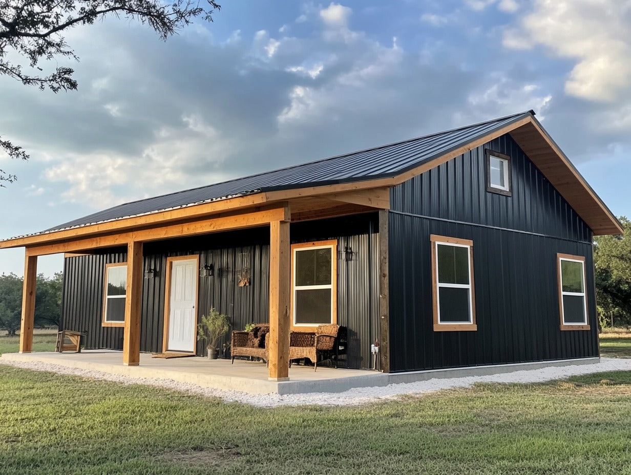 Barndominium House Plan BCO-40047 | Modern Barn Home Design ...