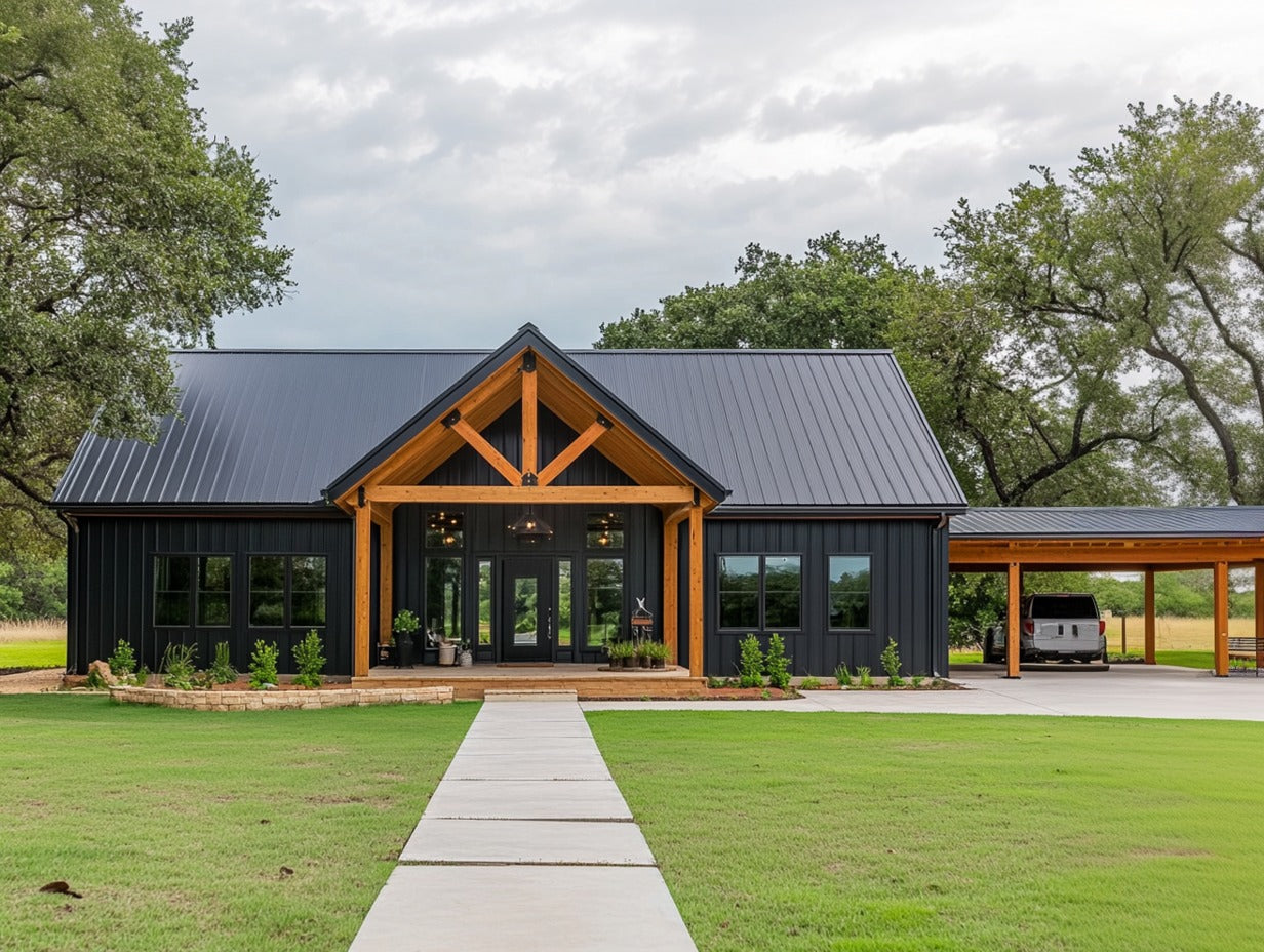 Barndominium House Plan BCO-40046 | Modern Barn Home Design ...