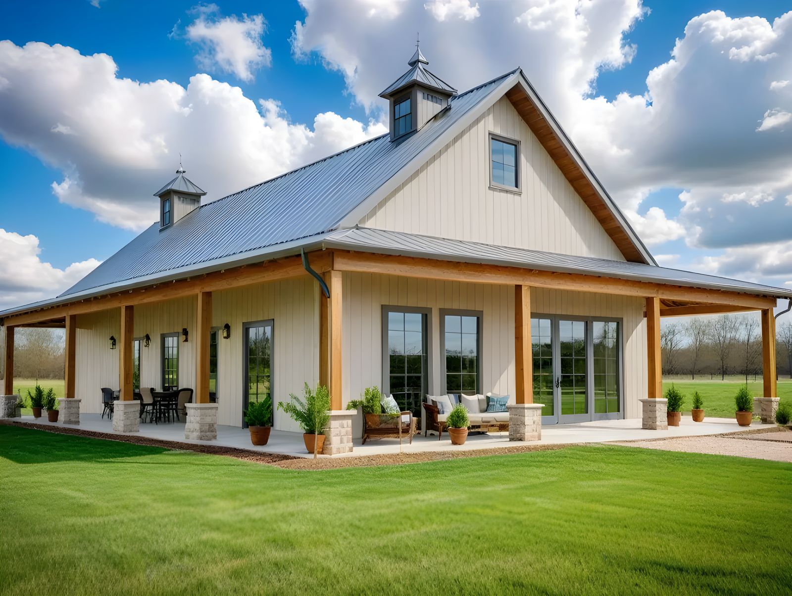 Barndominium House Plan BCO-40027 | Modern Barn Home Design ...