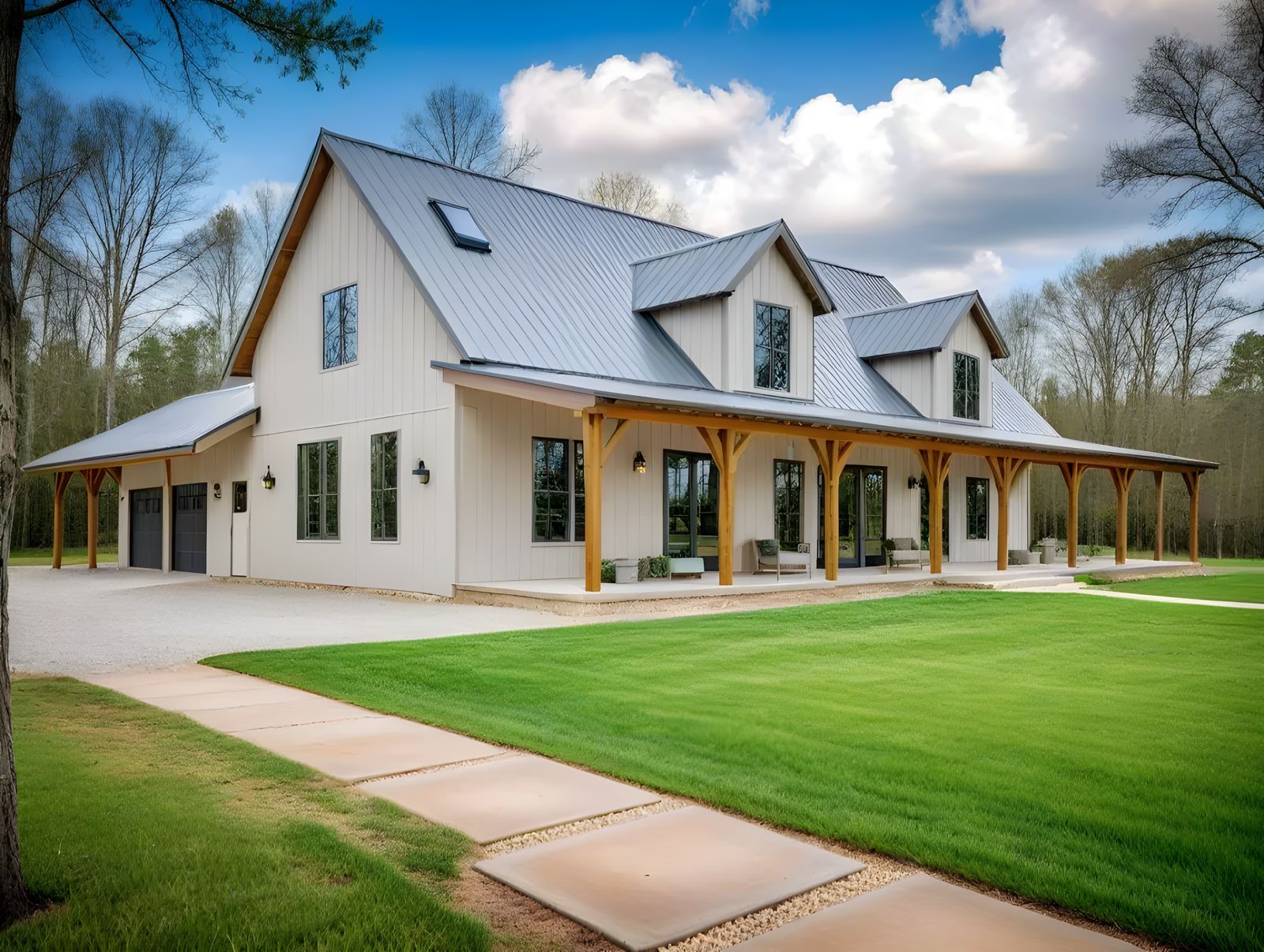 Barndominium House Plan BCO-40020 | Modern Barn Home Design ...
