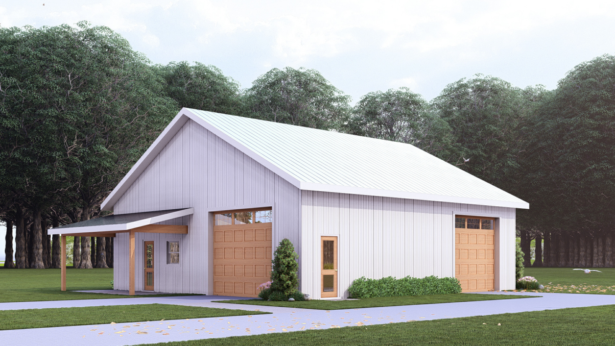 Barndominium House Plan - Bartow PL-60003 Design - BarndominiumPlans