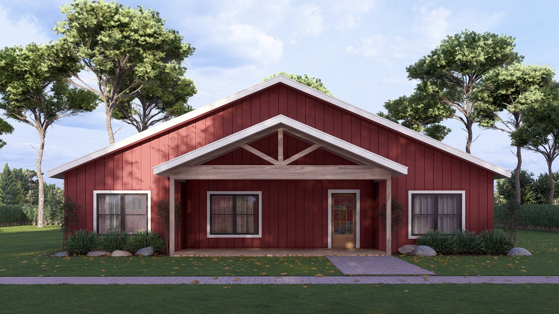 Ruby Barndominium House Plan PL-62830 - BarndominiumPlans